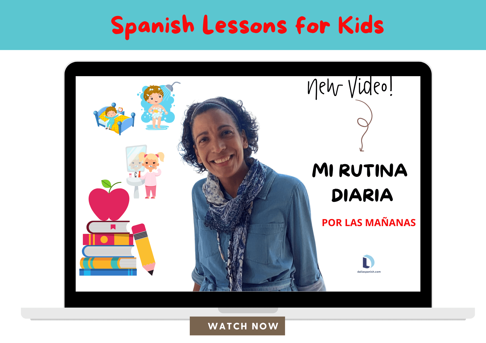 Mi rutina diaria (por las mañanas) | Dalia Spanish